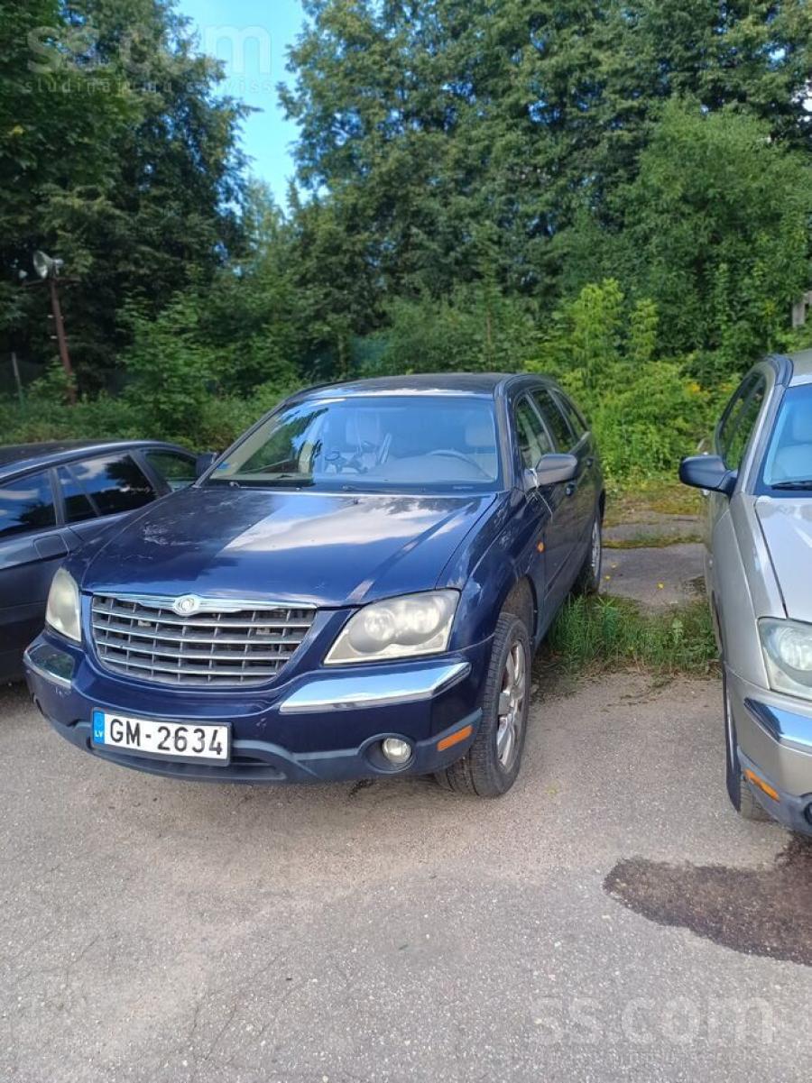 Yellow Chrysler Pacifica 2008 in Riga, with an engine capacity of 3.50 L and mileage of 280 thousand km for 1500 €, photo 6 on AUTOMOTO.COM.LV