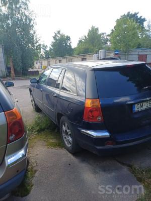 Yellow Chrysler Pacifica 2008 in Riga, with an engine capacity of 3.50 L and mileage of 280 thousand km for 1500 €, photo 7 on AUTOMOTO.COM.LV
