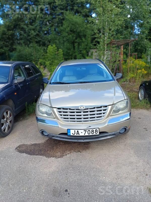 Yellow Chrysler Pacifica 2008 in Riga, with an engine capacity of 3.50 L and mileage of 280 thousand km for 1500 €, photo 8 on AUTOMOTO.COM.LV