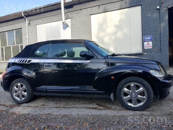 Black Chrysler PT Cruiser 2005 in Riga, with an engine capacity of 2.50 L and mileage of 197 thousand km for 1550 €, photo 1 on AUTOMOTO.COM.LV