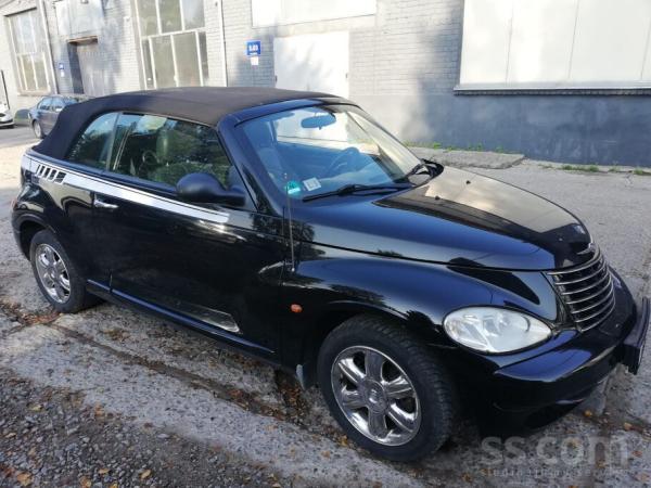 Black Chrysler PT Cruiser 2005 in Riga, with an engine capacity of 2.50 L and mileage of 197 thousand km for 1550 €, photo 2 on AUTOMOTO.COM.LV