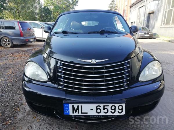 Black Chrysler PT Cruiser 2005 in Riga, with an engine capacity of 2.50 L and mileage of 197 thousand km for 1550 €, photo 3 on AUTOMOTO.COM.LV