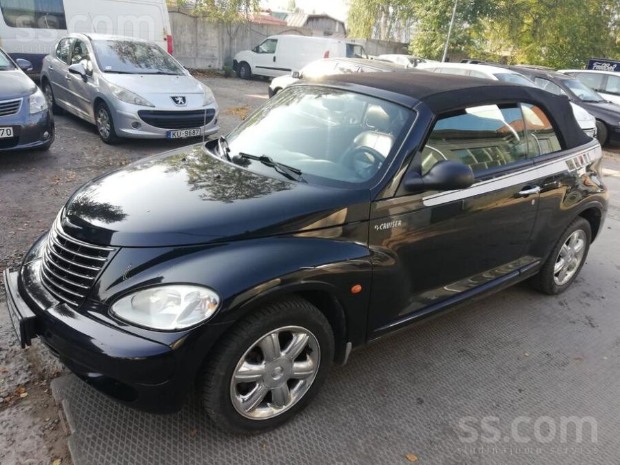 Black Chrysler PT Cruiser 2005 in Riga, with an engine capacity of 2.50 L and mileage of 197 thousand km for 1550 €, photo 5 on AUTOMOTO.COM.LV