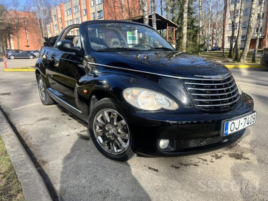 Melns Chrysler PT Cruiser 2007 Rīga, ar dzinēja tilpumu 2.40 L un nobraukumu 141 tūkst. km par 4800 €, foto 3 vietnē AUTOMOTO.COM.LV