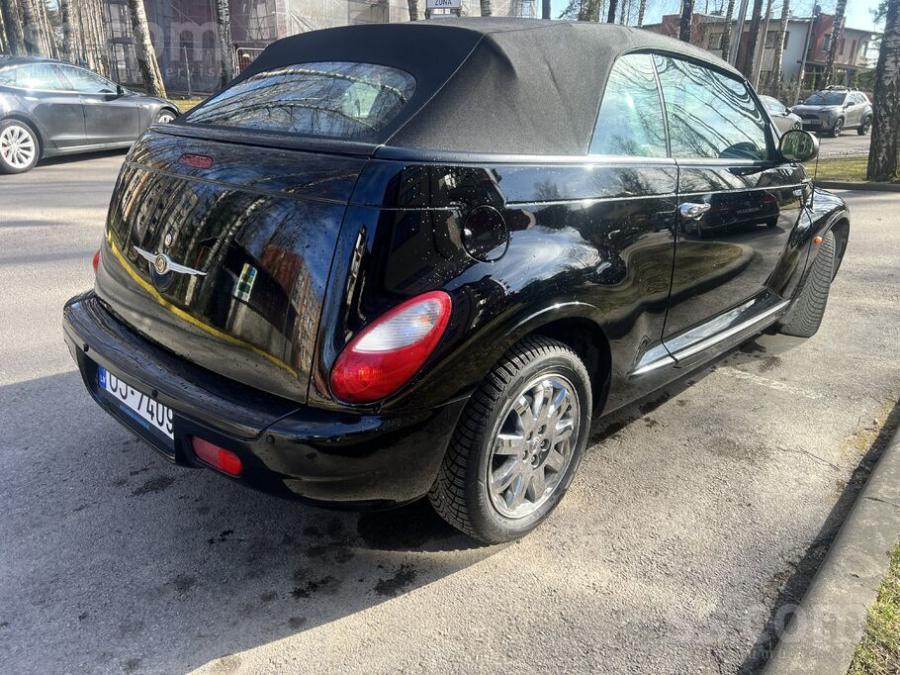 Melns Chrysler PT Cruiser 2007 Rīga, ar dzinēja tilpumu 2.40 L un nobraukumu 141 tūkst. km par 4800 €, foto 8 vietnē AUTOMOTO.COM.LV