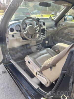 Melns Chrysler PT Cruiser 2007 Rīga, ar dzinēja tilpumu 2.40 L un nobraukumu 141 tūkst. km par 4800 €, foto 15 vietnē AUTOMOTO.COM.LV