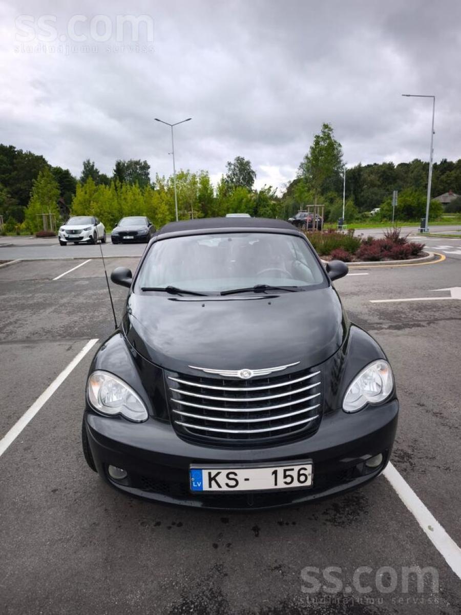 Black Chrysler PT Cruiser 2007 in Riga, with an engine capacity of 2.40 L and mileage of 0 thousand km for 3300 €, photo 4 on AUTOMOTO.COM.LV
