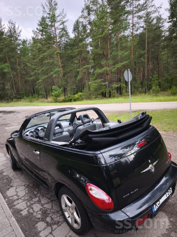 Melns Chrysler PT Cruiser 2007 Rīga, ar dzinēja tilpumu 2.40 L un nobraukumu 0 tūkst. km par 3300 €, foto 6 vietnē AUTOMOTO.COM.LV