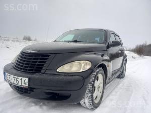Black Chrysler PT Cruiser 2000 in Cesis, with an engine capacity of 2.00 L and mileage of 213 thousand km for 1700 €, photo  on AUTOMOTO.COM.LV