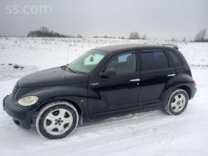 Black Chrysler PT Cruiser 2000 in Cesis, with an engine capacity of 2.00 L and mileage of 213 thousand km for 1700 €, photo 3 on AUTOMOTO.COM.LV
