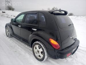 Black Chrysler PT Cruiser 2000 in Cesis, with an engine capacity of 2.00 L and mileage of 213 thousand km for 1700 €, photo 6 on AUTOMOTO.COM.LV