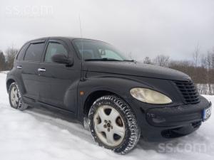 Black Chrysler PT Cruiser 2000 in Cesis, with an engine capacity of 2.00 L and mileage of 213 thousand km for 1700 €, photo 8 on AUTOMOTO.COM.LV