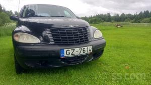 Black Chrysler PT Cruiser 2000 in Cesis, with an engine capacity of 2.00 L and mileage of 213 thousand km for 1700 €, photo  on AUTOMOTO.COM.LV