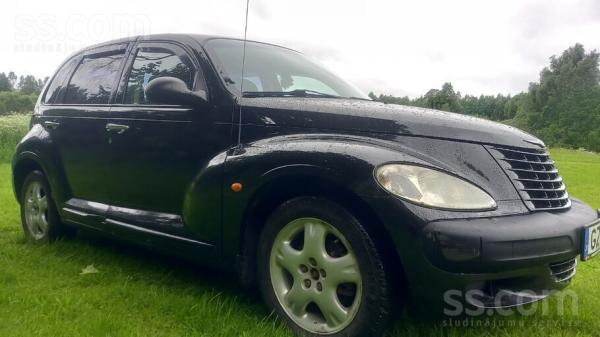 Melns Chrysler PT Cruiser 2000 Cēsis, ar dzinēja tilpumu 2.00 L un nobraukumu 213 tūkst. km par 1700 €, foto 3 vietnē AUTOMOTO.COM.LV