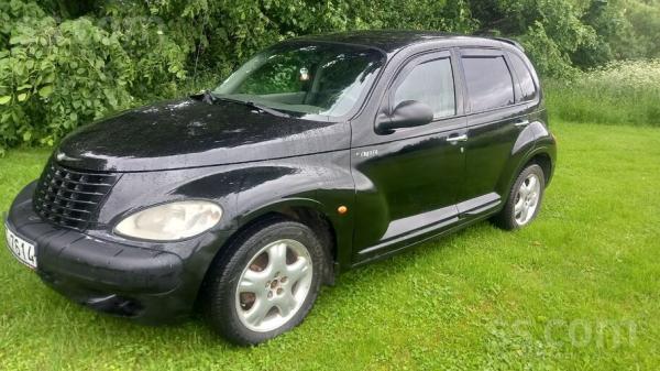 Melns Chrysler PT Cruiser 2000 Cēsis, ar dzinēja tilpumu 2.00 L un nobraukumu 213 tūkst. km par 1700 €, foto 7 vietnē AUTOMOTO.COM.LV