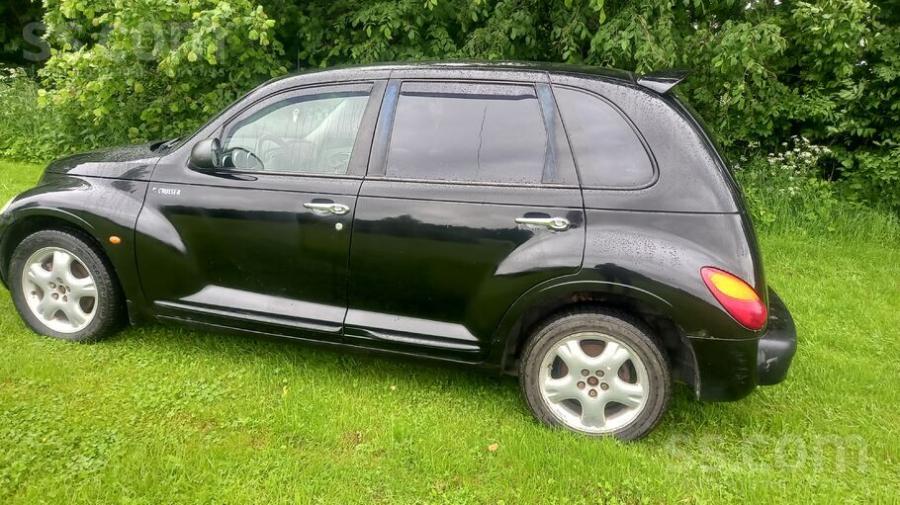 Melns Chrysler PT Cruiser 2000 Cēsis, ar dzinēja tilpumu 2.00 L un nobraukumu 213 tūkst. km par 1100 €, foto 9 vietnē AUTOMOTO.COM.LV
