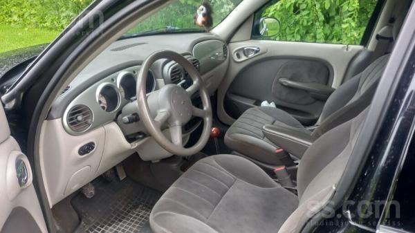 Melns Chrysler PT Cruiser 2000 Cēsis, ar dzinēja tilpumu 2.00 L un nobraukumu 213 tūkst. km par 1700 €, foto 10 vietnē AUTOMOTO.COM.LV