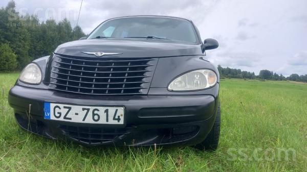 Melns Chrysler PT Cruiser 2000 Cēsis, ar dzinēja tilpumu 2.00 L un nobraukumu 213 tūkst. km par 1150 €, foto 4 vietnē AUTOMOTO.COM.LV