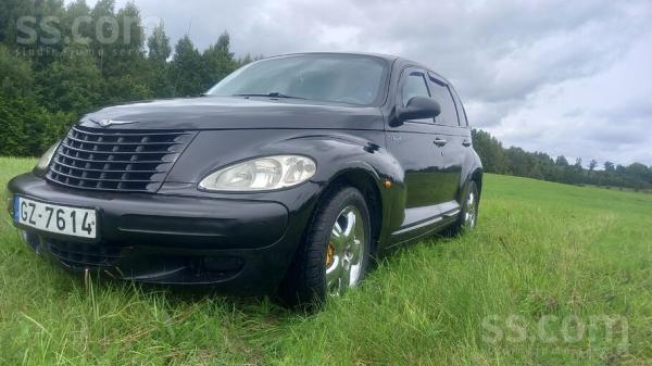 Melns Chrysler PT Cruiser 2000 Cēsis, ar dzinēja tilpumu 2.00 L un nobraukumu 213 tūkst. km par 1150 €, foto 5 vietnē AUTOMOTO.COM.LV