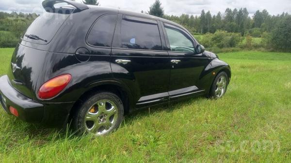 Melns Chrysler PT Cruiser 2000 Cēsis, ar dzinēja tilpumu 2.00 L un nobraukumu 213 tūkst. km par 1150 €, foto 8 vietnē AUTOMOTO.COM.LV