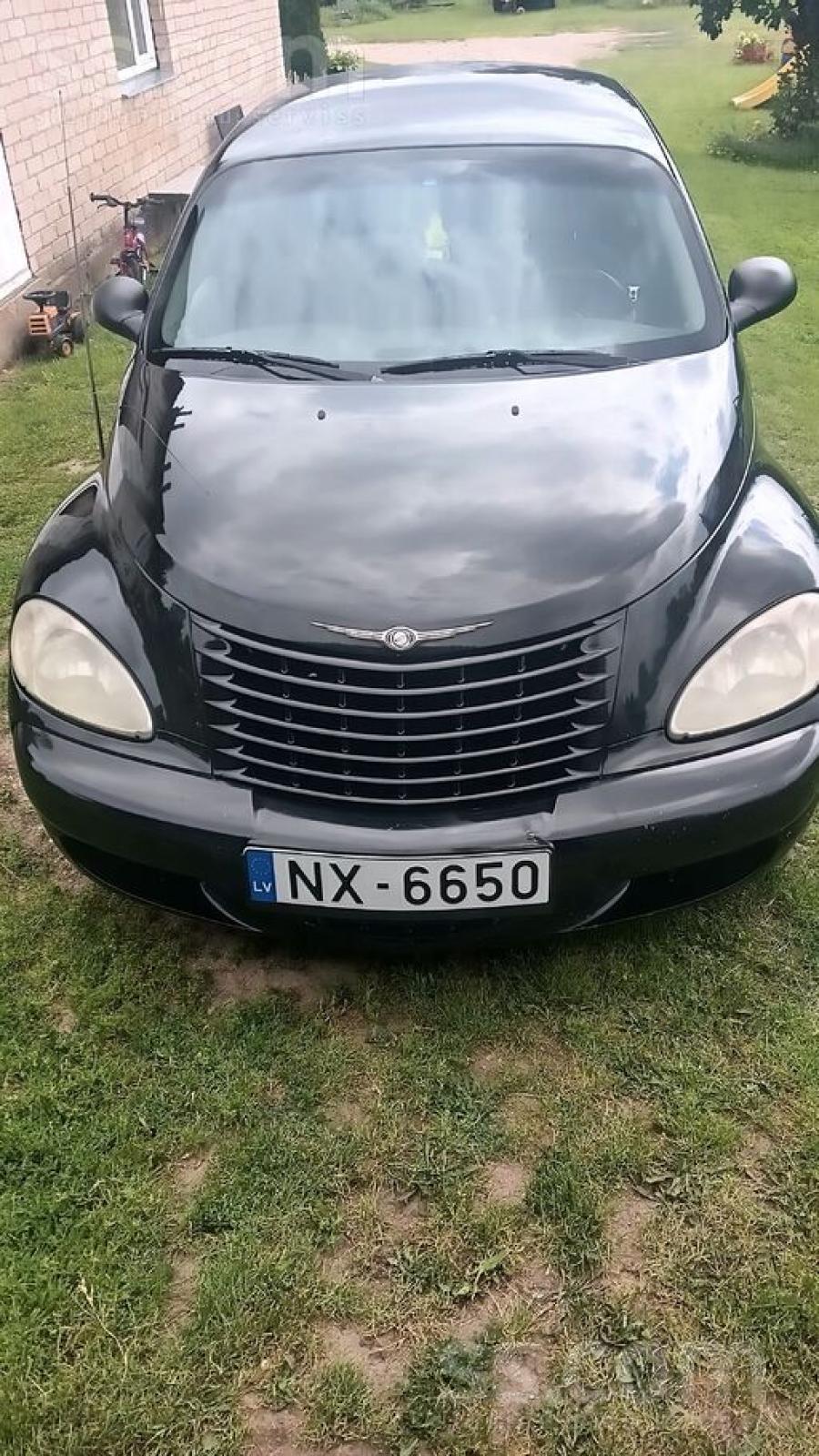 Black Chrysler PT Cruiser 2001 in Ludza, with an engine capacity of 2.00 L and mileage of 266 thousand km for 700 €, photo 7 on AUTOMOTO.COM.LV