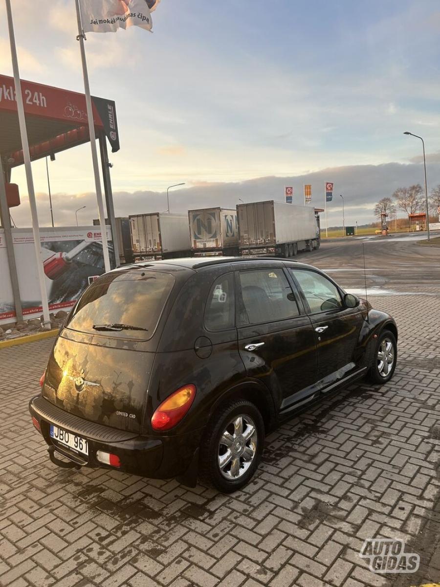 Melns Chrysler PT Cruiser 2002 Joniškis, ar dzinēja tilpumu 2.20 L un nobraukumu 253 tūkst. km par 1000 €, foto 16 vietnē AUTOMOTO.COM.LV
