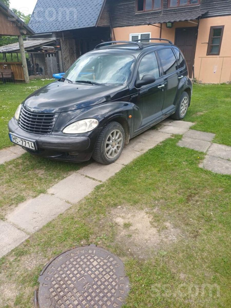 Melns Chrysler PT Cruiser 2002 Alūksne, ar dzinēja tilpumu 2.00 L un nobraukumu 287 tūkst. km par 850 €, foto 1 vietnē AUTOMOTO.COM.LV