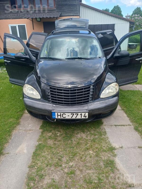 Melns Chrysler PT Cruiser 2002 Alūksne, ar dzinēja tilpumu 2.00 L un nobraukumu 287 tūkst. km par 850 €, foto 2 vietnē AUTOMOTO.COM.LV