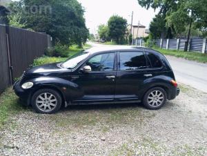 Black Chrysler PT Cruiser 2003 in Riga, with an engine capacity of 2.20 L and mileage of 259 thousand km for 500 €, photo  on AUTOMOTO.COM.LV