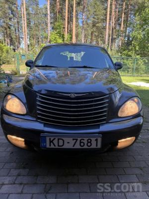 Black Chrysler PT Cruiser 2004 in Riga, with an engine capacity of 2.20 L and mileage of 271 thousand km for 1100 €, photo  on AUTOMOTO.COM.LV