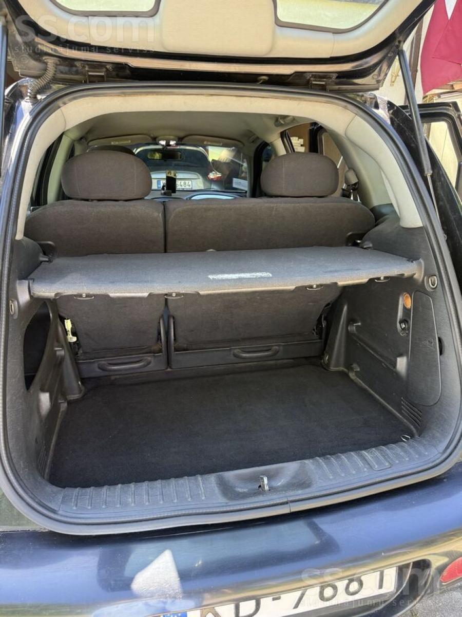 Melns Chrysler PT Cruiser 2004 Rīga, ar dzinēja tilpumu 2.20 L un nobraukumu 271 tūkst. km par 1100 €, foto 9 vietnē AUTOMOTO.COM.LV