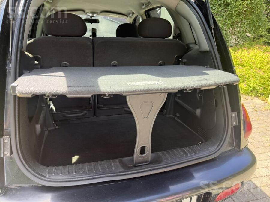 Melns Chrysler PT Cruiser 2004 Rīga, ar dzinēja tilpumu 2.20 L un nobraukumu 271 tūkst. km par 1100 €, foto 12 vietnē AUTOMOTO.COM.LV