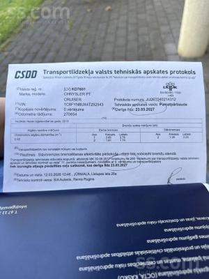 Melns Chrysler PT Cruiser 2004 Rīga, ar dzinēja tilpumu 2.20 L un nobraukumu 271 tūkst. km par 1100 €, foto 15 vietnē AUTOMOTO.COM.LV