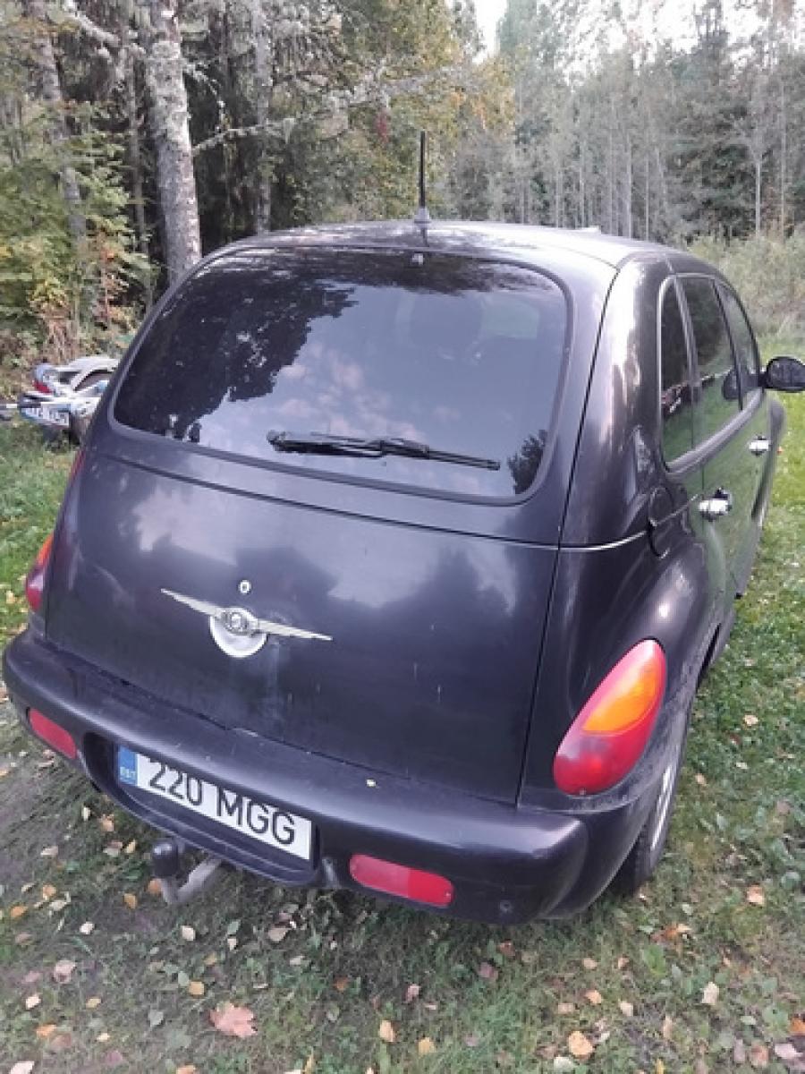 Melns Chrysler PT Cruiser 2004 Pelva, ar dzinēja tilpumu 0.00 L un nobraukumu 244 tūkst. km par 600 €, foto 5 vietnē AUTOMOTO.COM.LV
