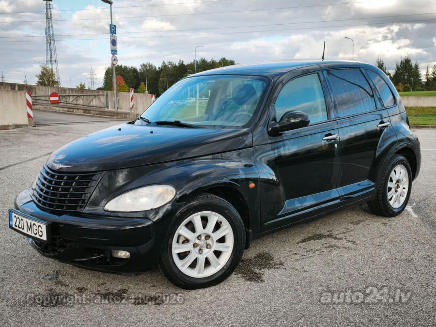 Melns Chrysler PT Cruiser 2004 Tartu, ar dzinēja tilpumu 2.10 L un nobraukumu 244 tūkst. km par 999 €, foto 1 vietnē AUTOMOTO.COM.LV