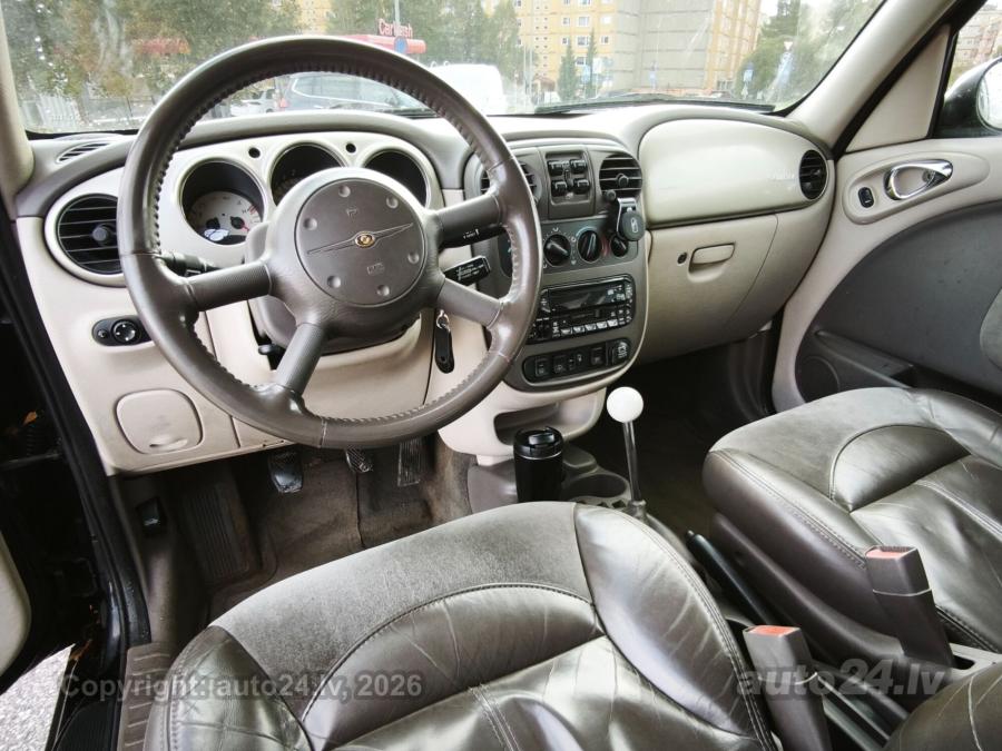 Melns Chrysler PT Cruiser 2004 Tartu, ar dzinēja tilpumu 2.10 L un nobraukumu 244 tūkst. km par 999 €, foto 9 vietnē AUTOMOTO.COM.LV