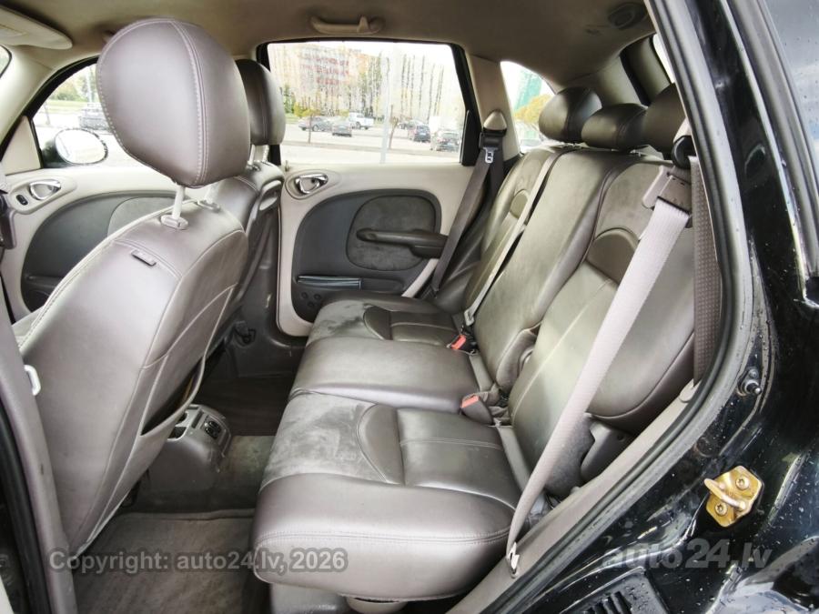 Melns Chrysler PT Cruiser 2004 Tartu, ar dzinēja tilpumu 2.10 L un nobraukumu 244 tūkst. km par 999 €, foto 11 vietnē AUTOMOTO.COM.LV