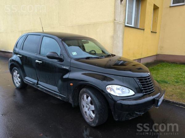 Black Chrysler PT Cruiser 2005 in Bauska, with an engine capacity of 2.20 L and mileage of 301 thousand km for 350 €, photo 1 on AUTOMOTO.COM.LV