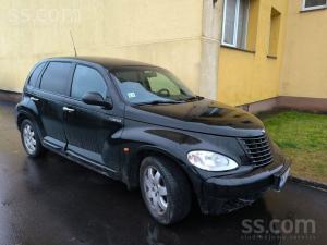 Melns Chrysler PT Cruiser 2005 Bauska, ar dzinēja tilpumu 2.20 L un nobraukumu 301 tūkst. km par 350 €, foto  vietnē AUTOMOTO.COM.LV
