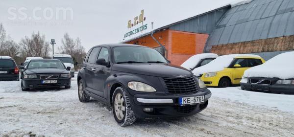 Melns Chrysler PT Cruiser 2005 Valmiera, ar dzinēja tilpumu 2.20 L un nobraukumu 183 tūkst. km par 1650 €, foto 1 vietnē AUTOMOTO.COM.LV