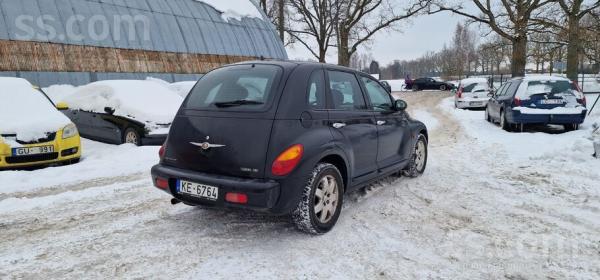 Melns Chrysler PT Cruiser 2005 Valmiera, ar dzinēja tilpumu 2.20 L un nobraukumu 183 tūkst. km par 1650 €, foto 3 vietnē AUTOMOTO.COM.LV