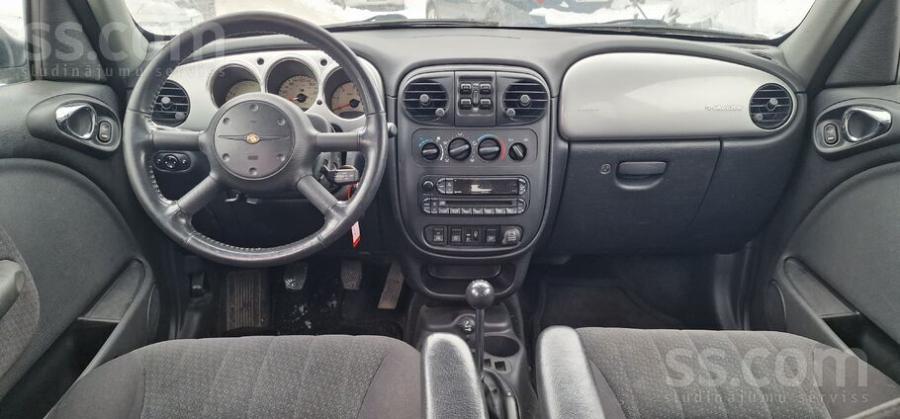 Melns Chrysler PT Cruiser 2005 Valmiera, ar dzinēja tilpumu 2.20 L un nobraukumu 183 tūkst. km par 1650 €, foto 8 vietnē AUTOMOTO.COM.LV