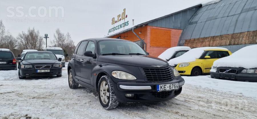 Melns Chrysler PT Cruiser 2005 Valmiera, ar dzinēja tilpumu 2.20 L un nobraukumu 183 tūkst. km par 1650 €, foto 1 vietnē AUTOMOTO.COM.LV