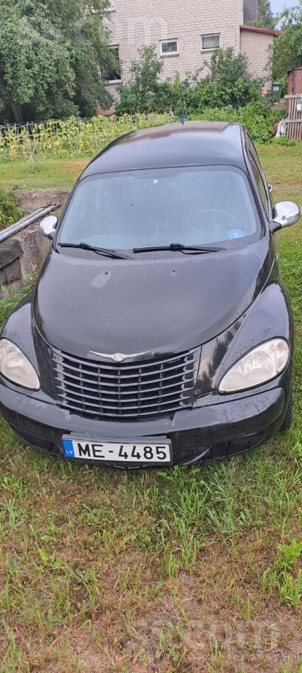 Melns Chrysler PT Cruiser 2005 Rīga, ar dzinēja tilpumu 2.20 L un nobraukumu 267 tūkst. km par 1250 €, foto 1 vietnē AUTOMOTO.COM.LV