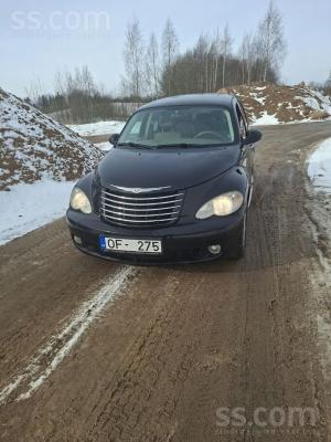 Black Chrysler PT Cruiser 2006 in Tukums, with an engine capacity of 2.40 L and mileage of 180 thousand km for 750 €, photo  on AUTOMOTO.COM.LV