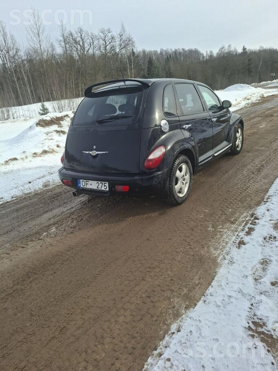 Melns Chrysler PT Cruiser 2006 Tukums, ar dzinēja tilpumu 2.40 L un nobraukumu 180 tūkst. km par 750 €, foto 3 vietnē AUTOMOTO.COM.LV