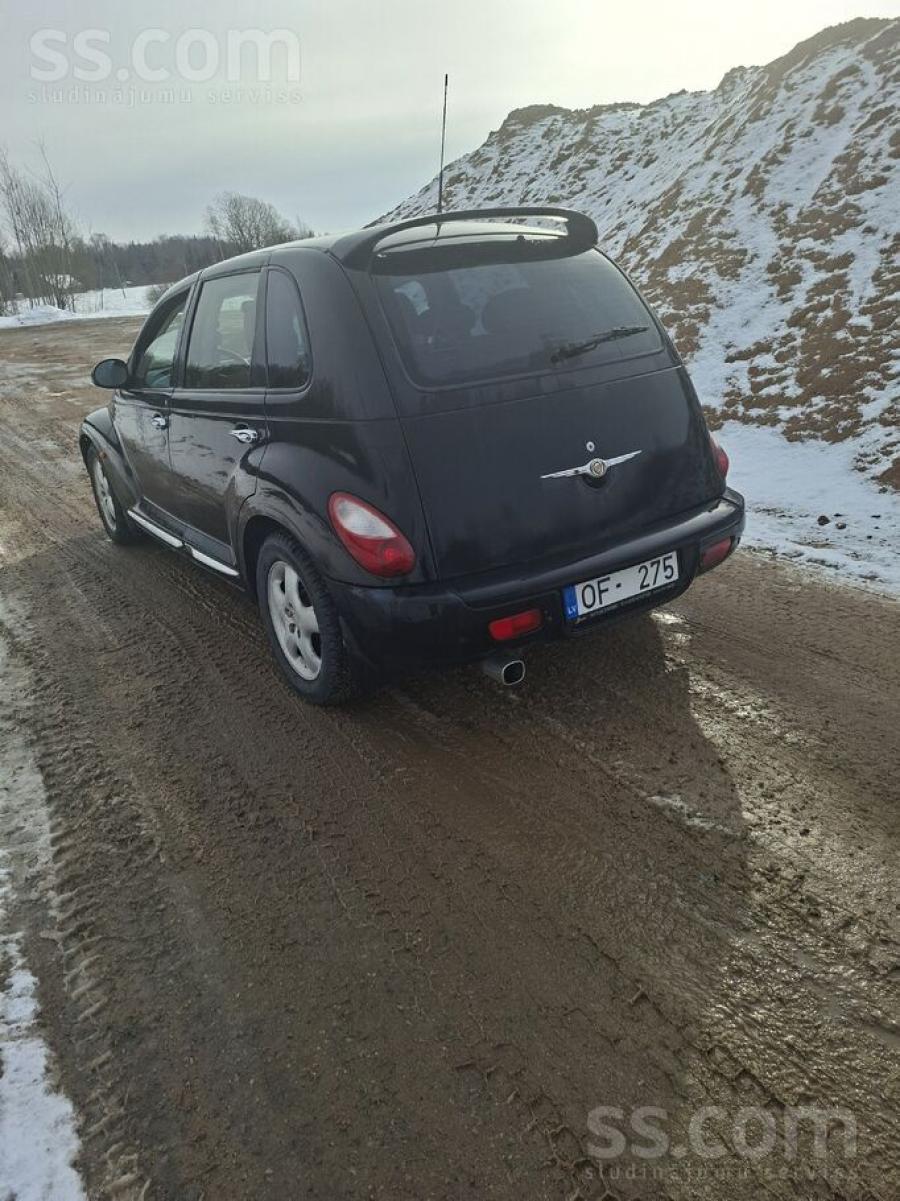 Melns Chrysler PT Cruiser 2006 Tukums, ar dzinēja tilpumu 2.40 L un nobraukumu 180 tūkst. km par 750 €, foto 6 vietnē AUTOMOTO.COM.LV