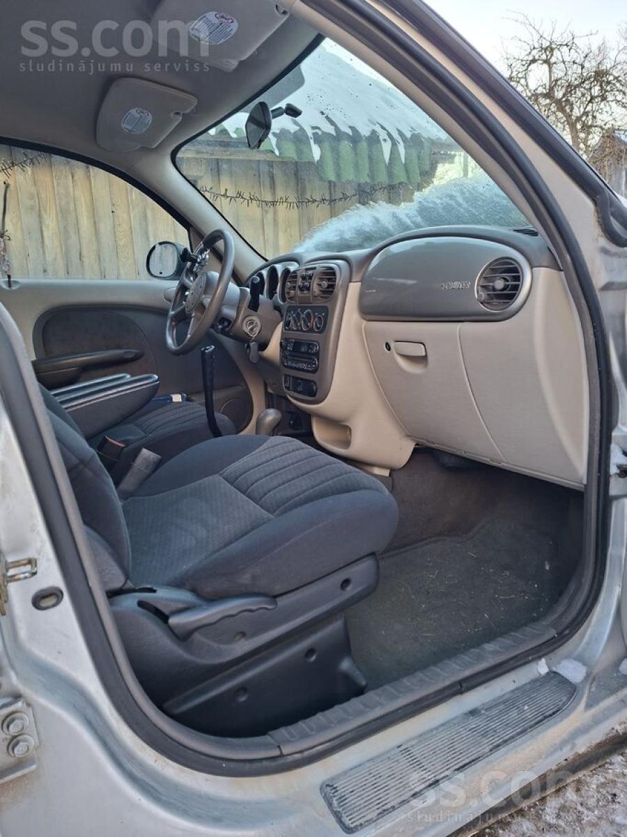 Melns Chrysler PT Cruiser 2006 Tukums, ar dzinēja tilpumu 2.40 L un nobraukumu 180 tūkst. km par 750 €, foto 9 vietnē AUTOMOTO.COM.LV