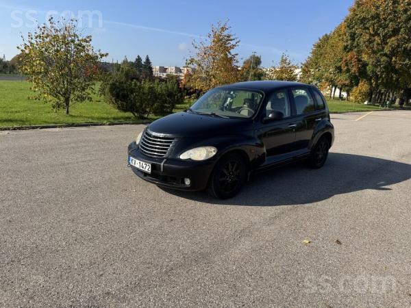 Melns Chrysler PT Cruiser 2006 Bauska, ar dzinēja tilpumu 2.20 L un nobraukumu 300 tūkst. km par 1100 €, foto 1 vietnē AUTOMOTO.COM.LV