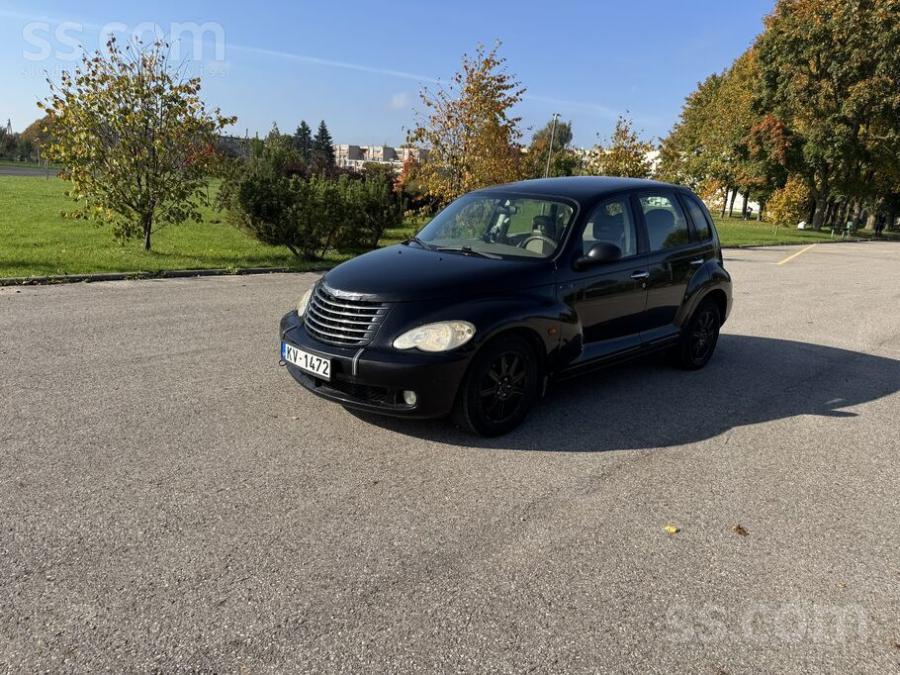 Black Chrysler PT Cruiser 2006 in Bauska, with an engine capacity of 2.20 L and mileage of 300 thousand km for 1100 €, photo 1 on AUTOMOTO.COM.LV
